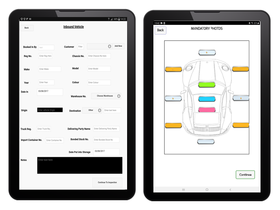 Vehicle Storage Software | Mobile Application - HNF Consultancy